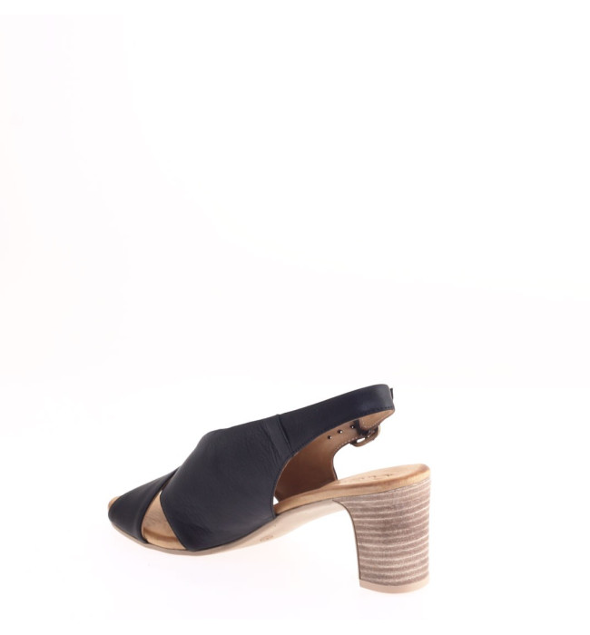 BUENO SANDALO BASSO DONNA BLK-SCISSORS TAGLIA 37